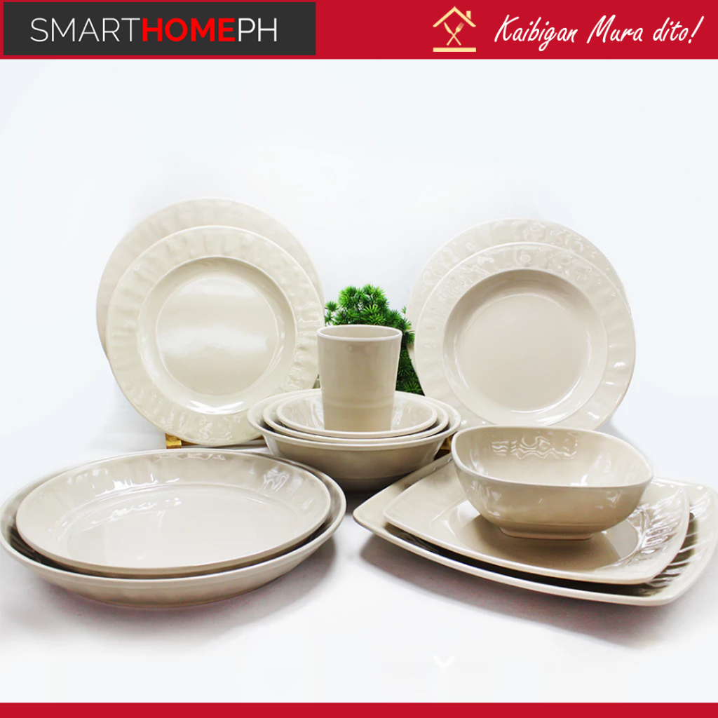 Ash Gray Plain Melamine Plates, Bowl, Cup Dinnerware Affordable (Plato ...