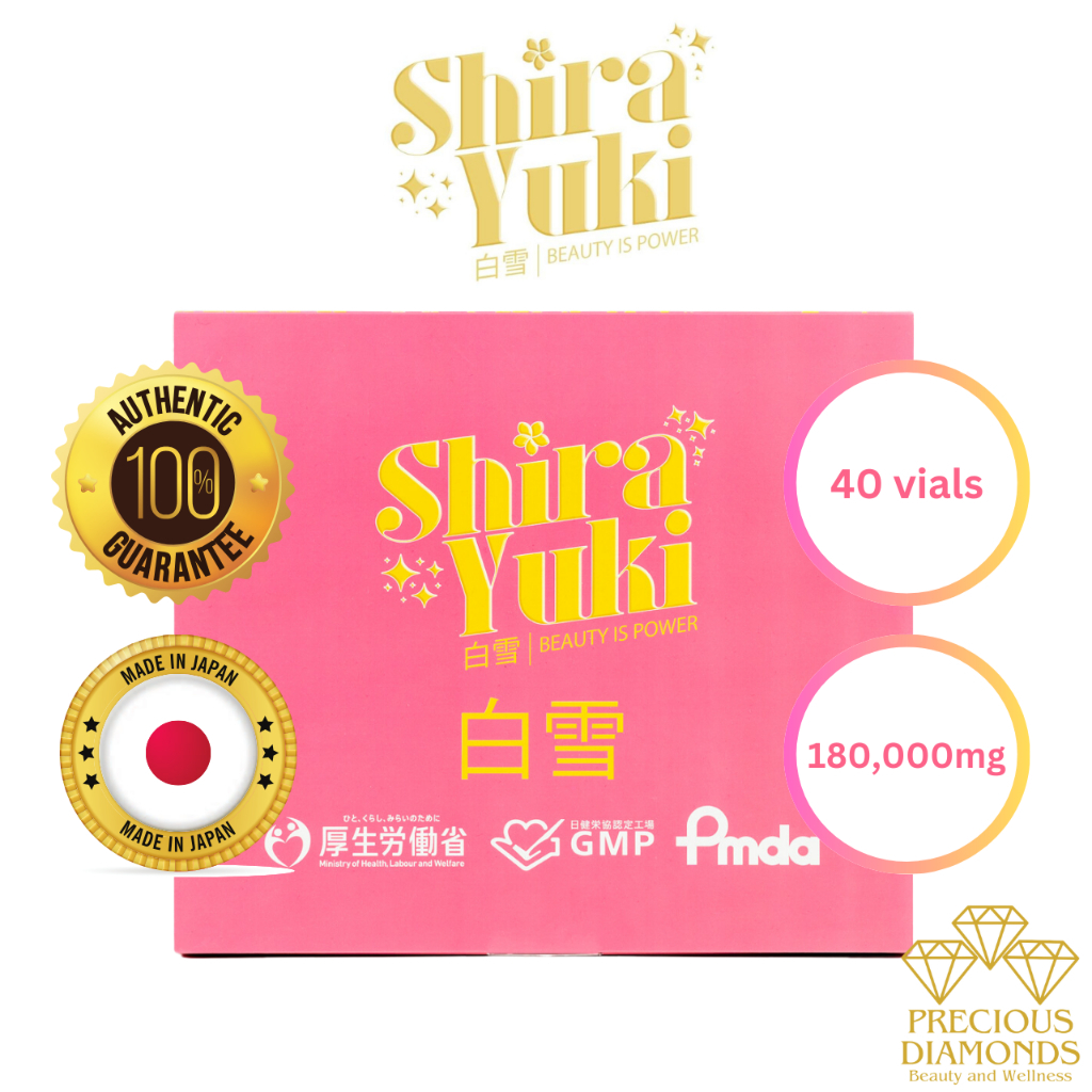 Shira Yuki 180k mg (40 vials w/ med supp) | Shopee Philippines