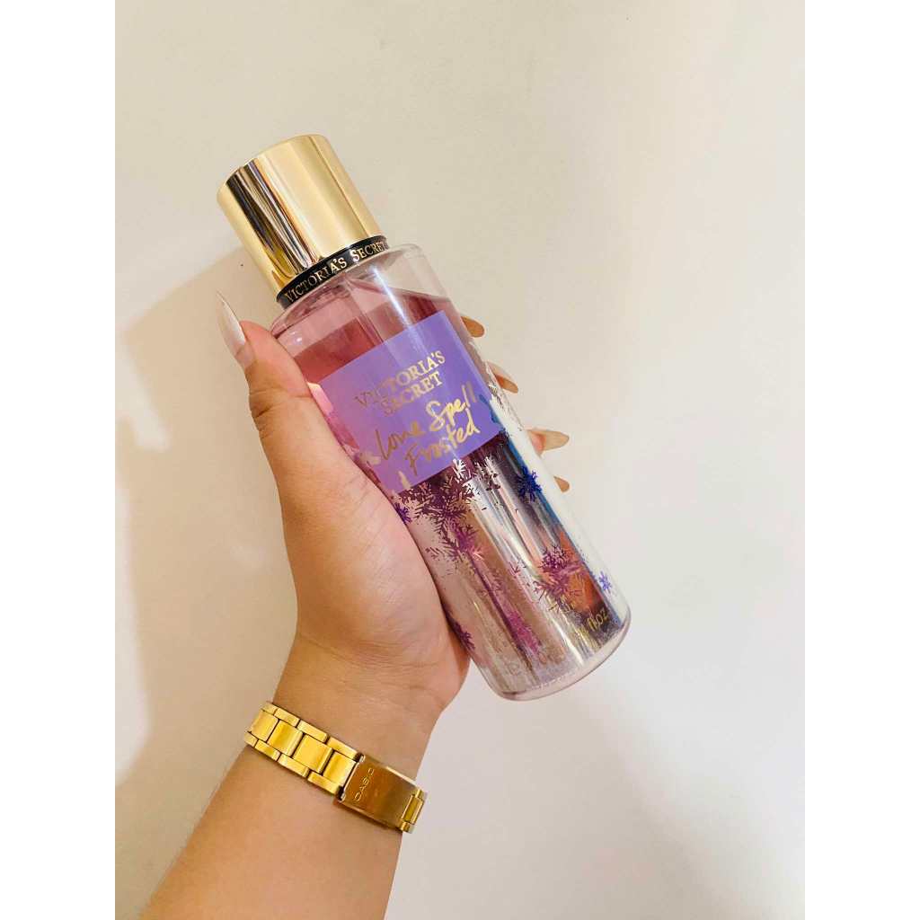 VS LOVE SPELL FROSTED FRAGRANCE MIST W/ BARCODE 250ML | Shopee Philippines