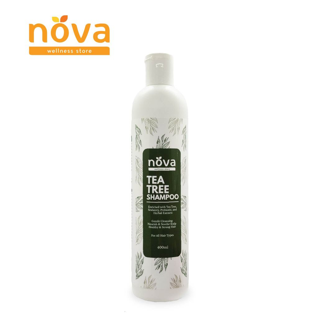 Nova Wellness Store Tea Tree Shampoo 400ml (btl) | Shopee Philippines