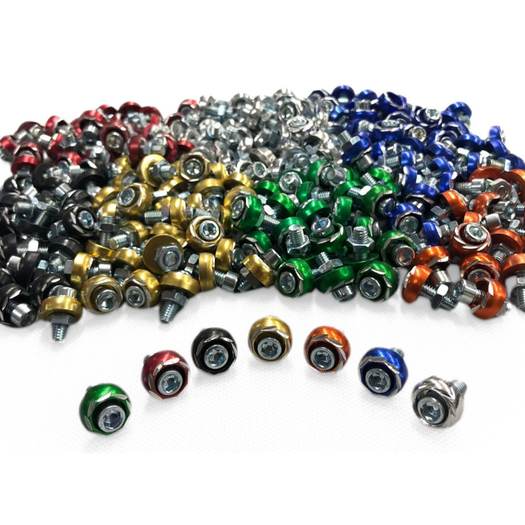 Plate Bolt Screws 6MM Thread Alloy (12Pcs) | Shopee Philippines