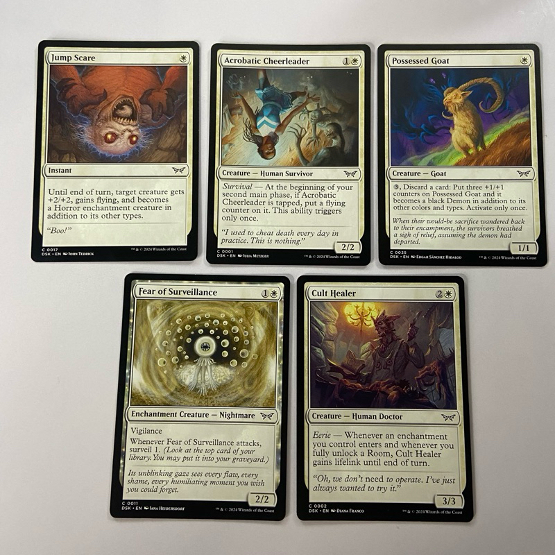 JUMP SCARE ACROBATIC CHEERLEADER POSSESSED GOAT FEAR OF SURVEILLANCE ...