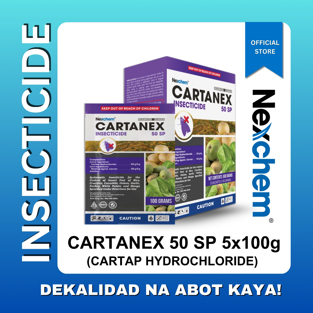 CARTAP HYDROCHLORIDE- CARTANEX 50SP / INSECTICIDE | Shopee Philippines