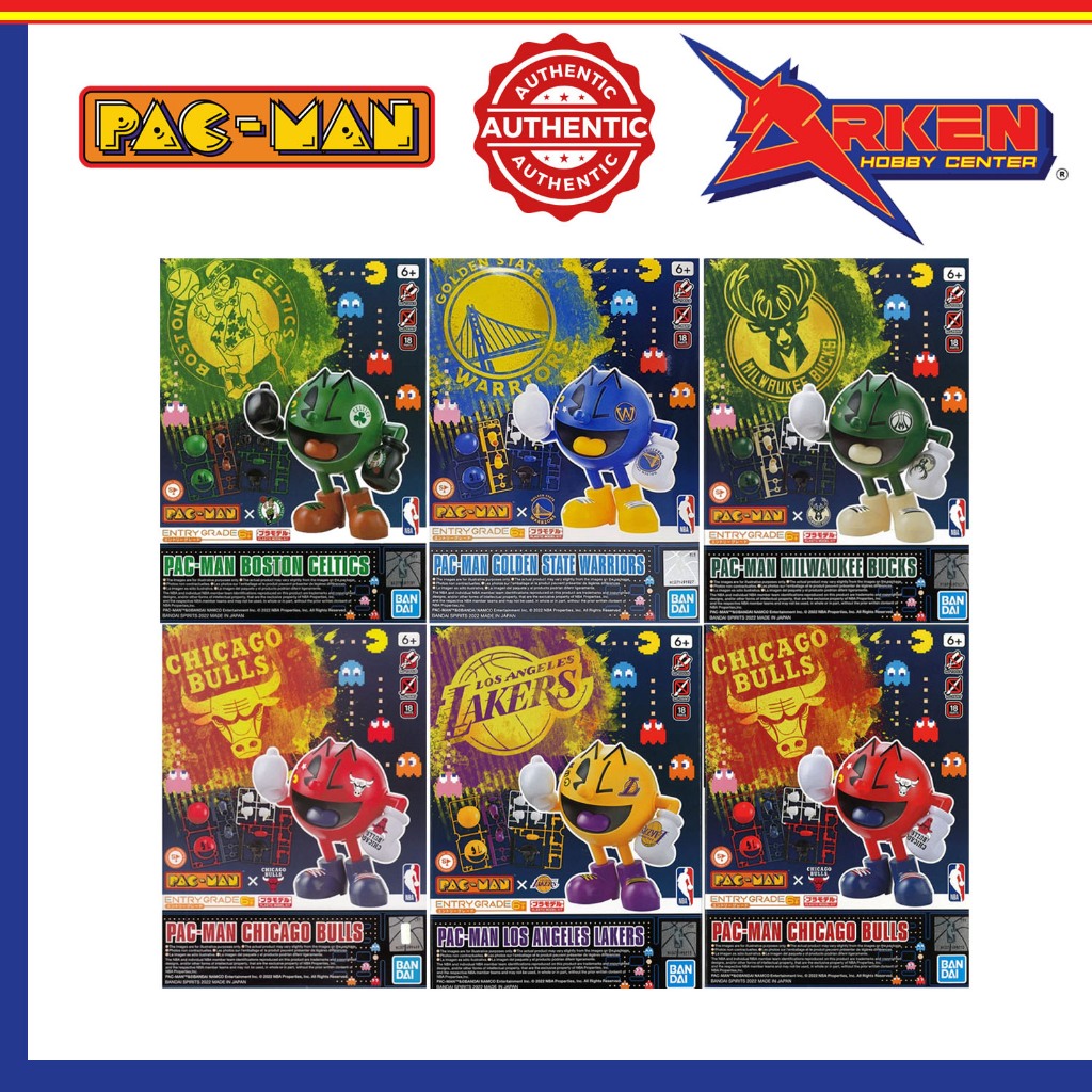 BANDAI Entry Grade - Pac-Man x NBA | Shopee Philippines