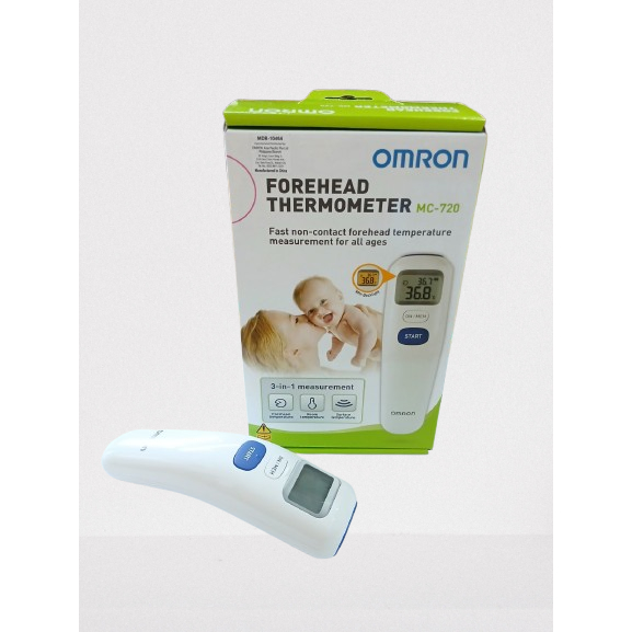 OMRON FOREHEAD THERMOMETER (MC-720) | Shopee Philippines