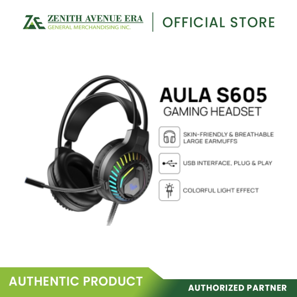 Aula S605 Wired Gaming Headset | Shopee Philippines
