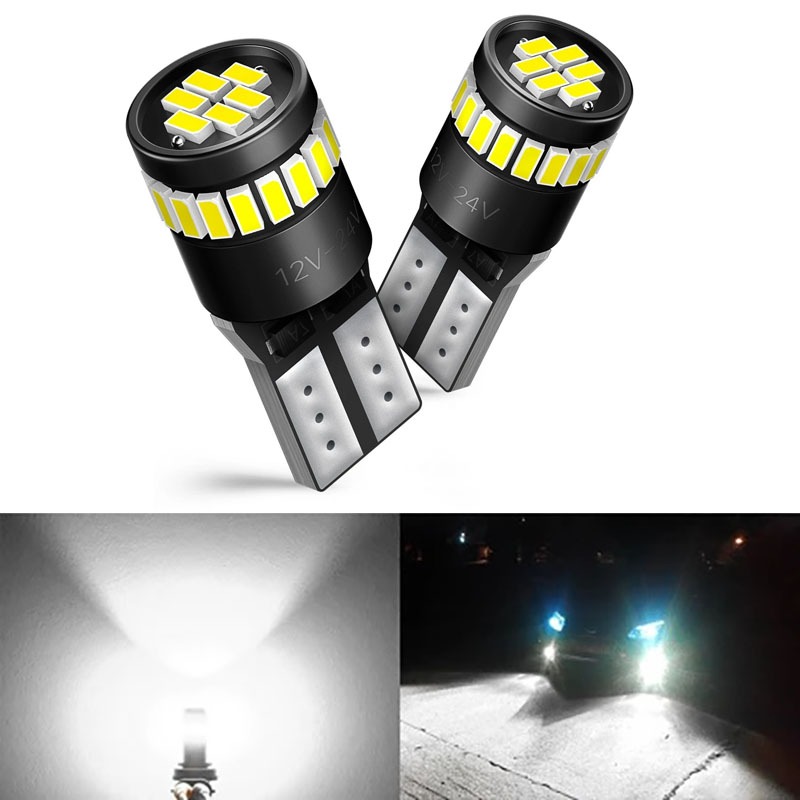 T10 LED Peanut Bulb Map Super Bright No Error Car Interior Light For ...