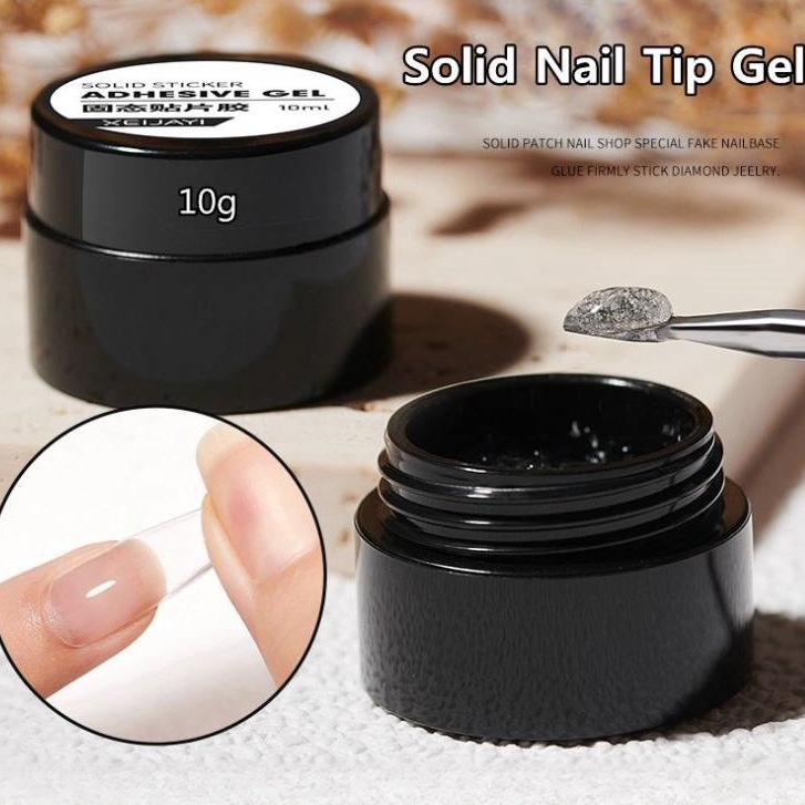 Solid Nail Glue Super Sticky Adhesive Glue UV Gel Nail Art Quick-drying ...