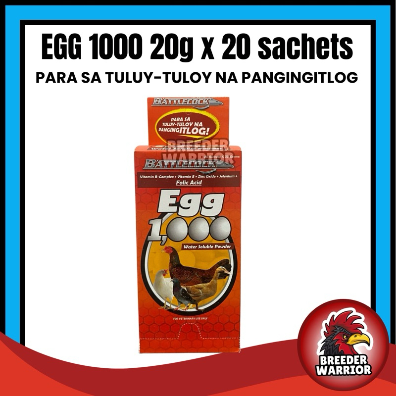 Egg 1000 20g X 20 sachets PER BOX | Shopee Philippines