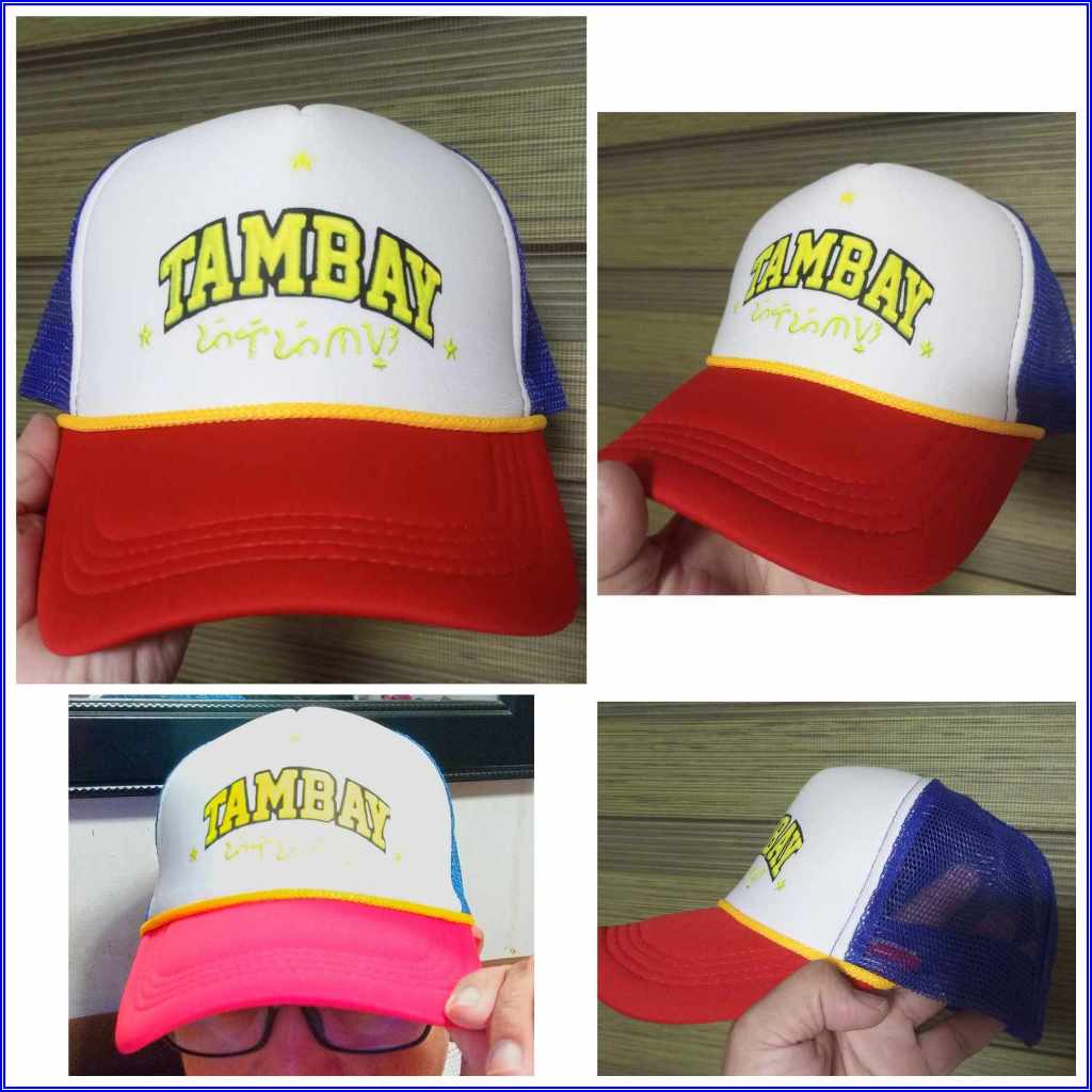 Tambay Pilipinas Flag Inspired Baseball Net Cap Hat Strap Type Men ...