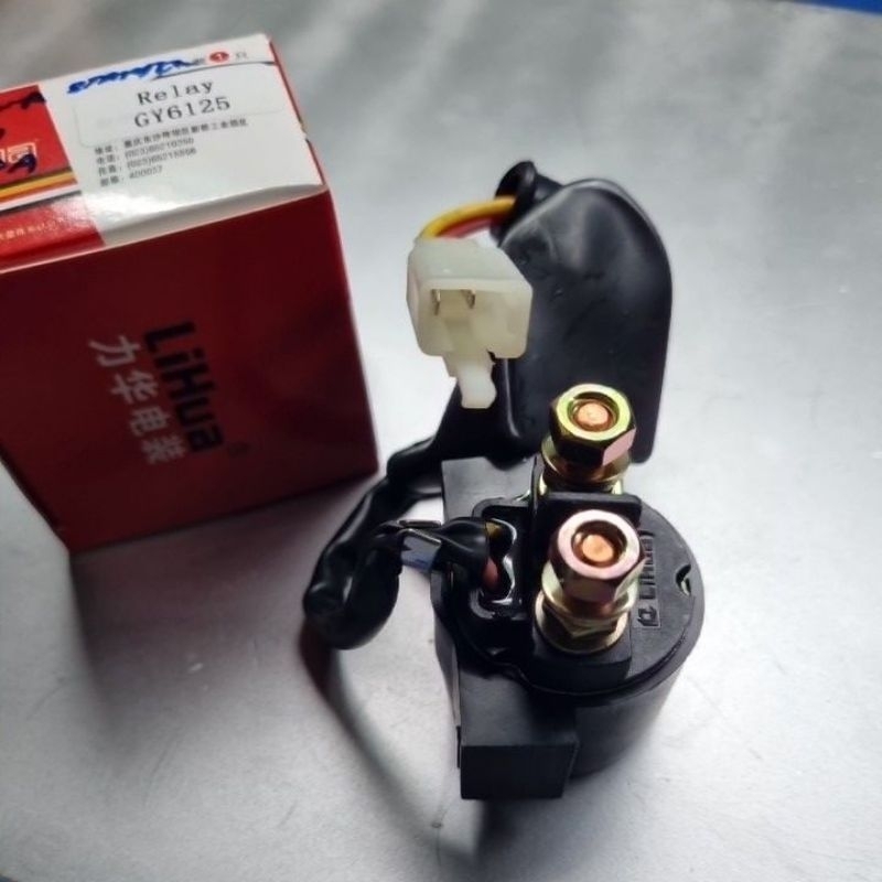 Motorcycle Lihua Gy6 Starter Relay Universal (replacement) | Shopee ...