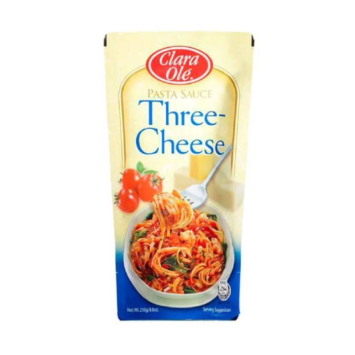 Clara Ole Three Cheese Pasta Sauce 250g | Shopee Philippines