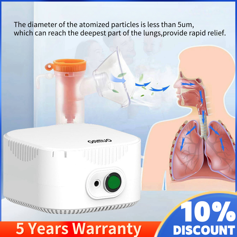 Easy Clean Nebulizer for Asthma Rechargeable Portable Nebulizer for ...