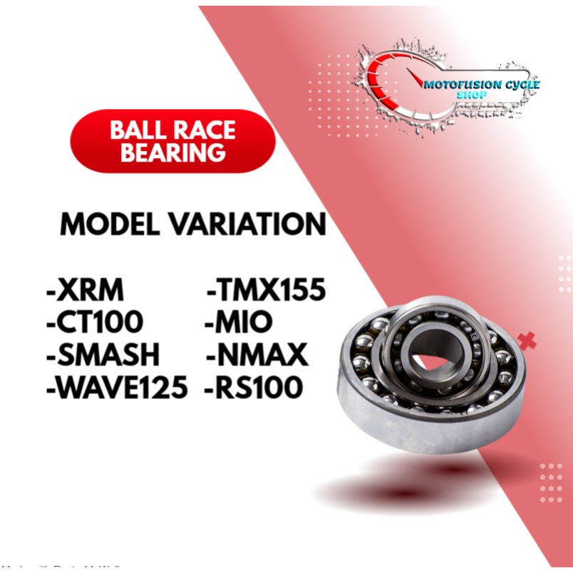 JAPAN QUALITY MOTORCYCLE BALL RACE BEARING | Shopee Philippines