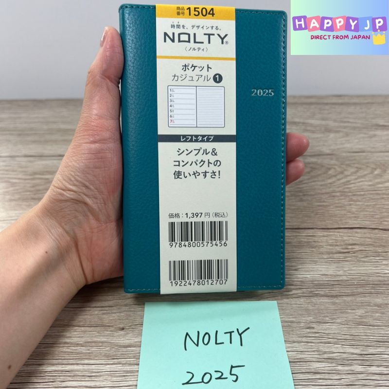 NOLTY 2025 Weekly Pocket Casual Planner 7 Green 1519NOLTY 1505 Pocket Casual 1 | Shopee Philippines