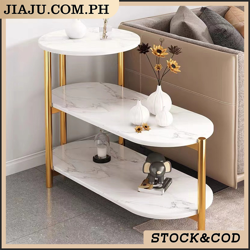 COD⭐ Sofa side cabinet light luxury side table simple modern living room household side cabinet ...