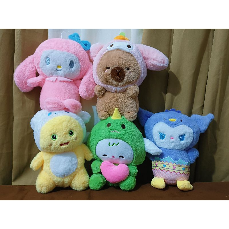 5pcs assorted cutie stuffed toys | Shopee Philippines