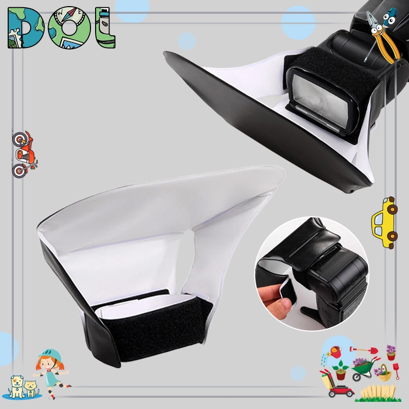 Universal Flash Diffuser Reflective Shovel and Soft Panel for DSLR ...