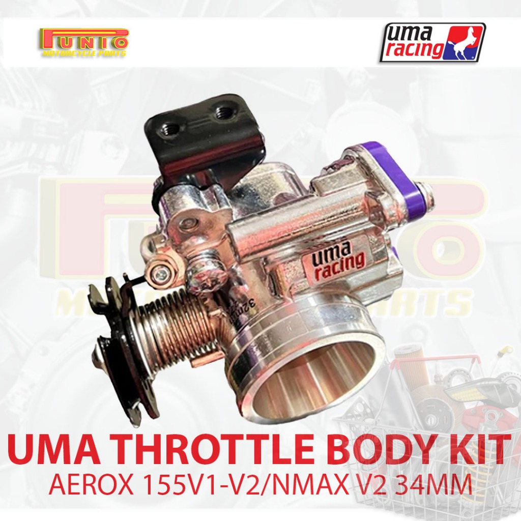 UMA Racing Throttle Body Kit AEROX V1 V2 / NMAX V2 Motorcycle Parts ...