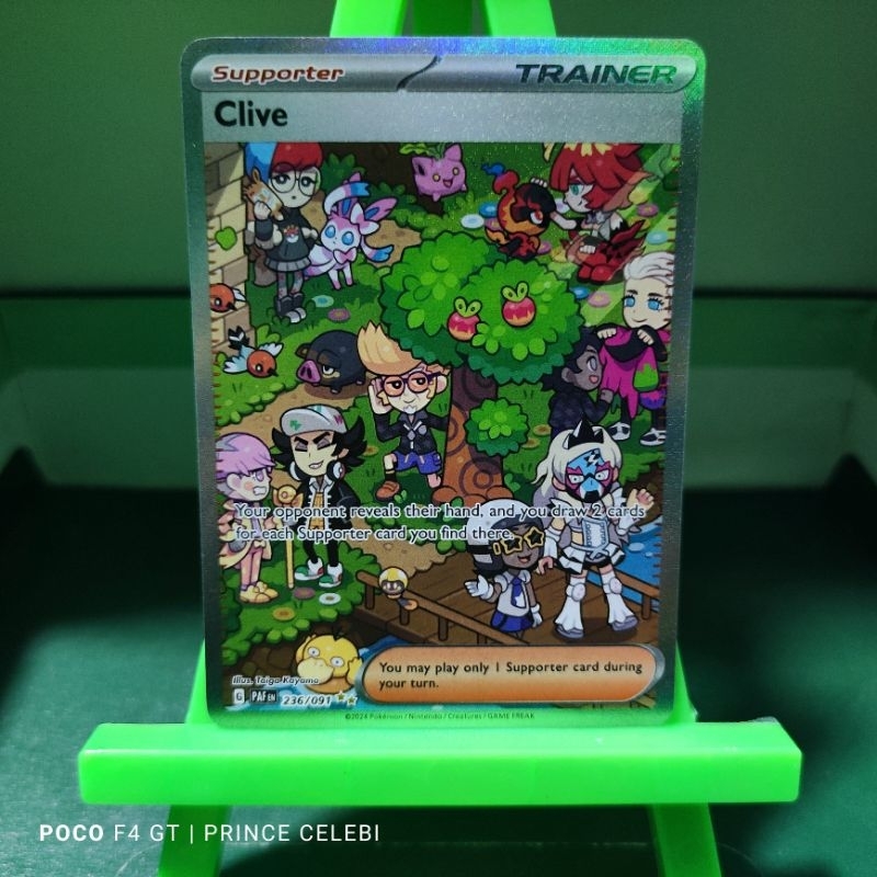 Pokemon TCG - Clive Special IR | Shopee Philippines