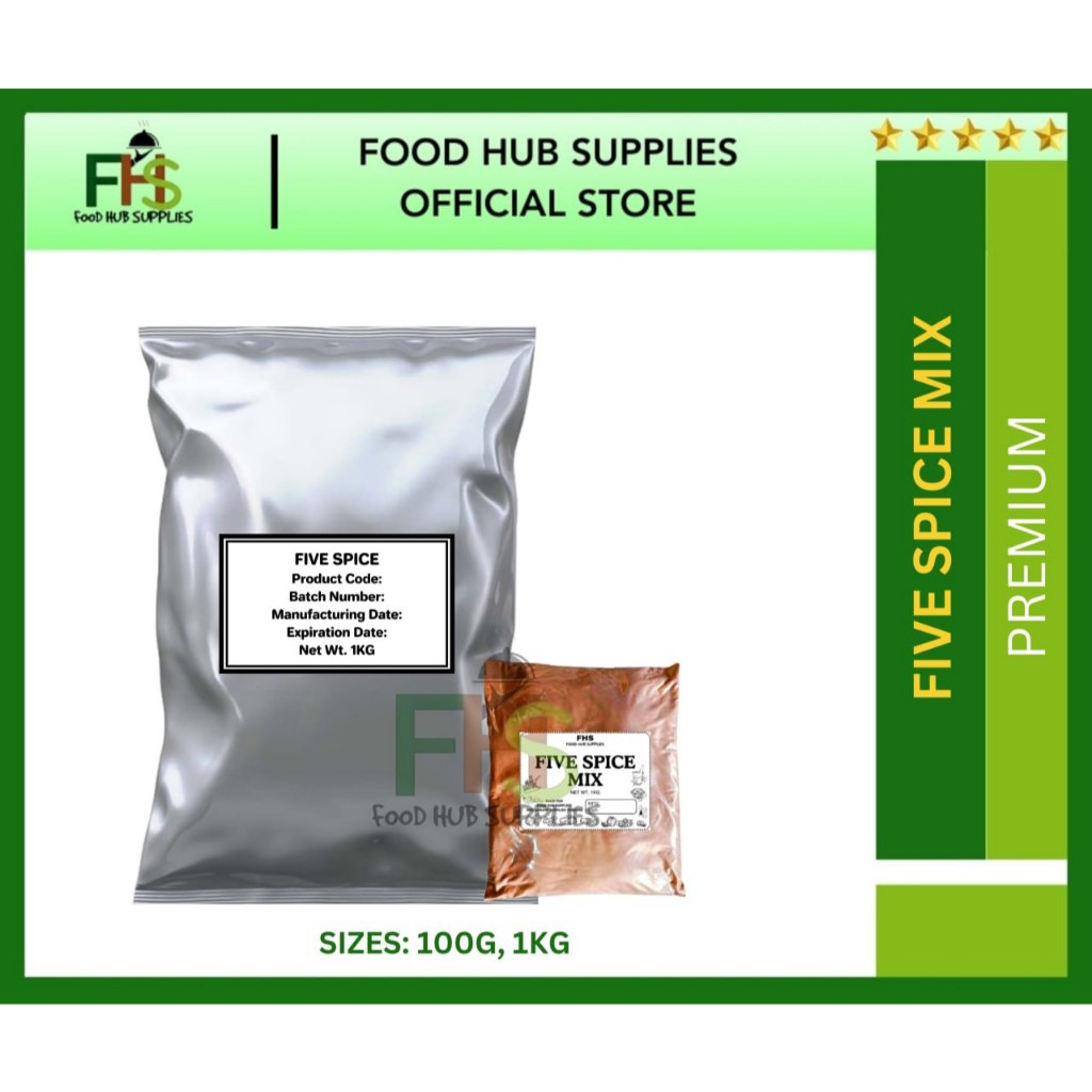Five Spice Mix Premium - 1KG/100G | Shopee Philippines