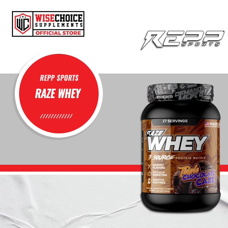 Repp Sports Raze Whey 2 Lbs ( Note: Flavor May Vary ) | Shopee Philippines