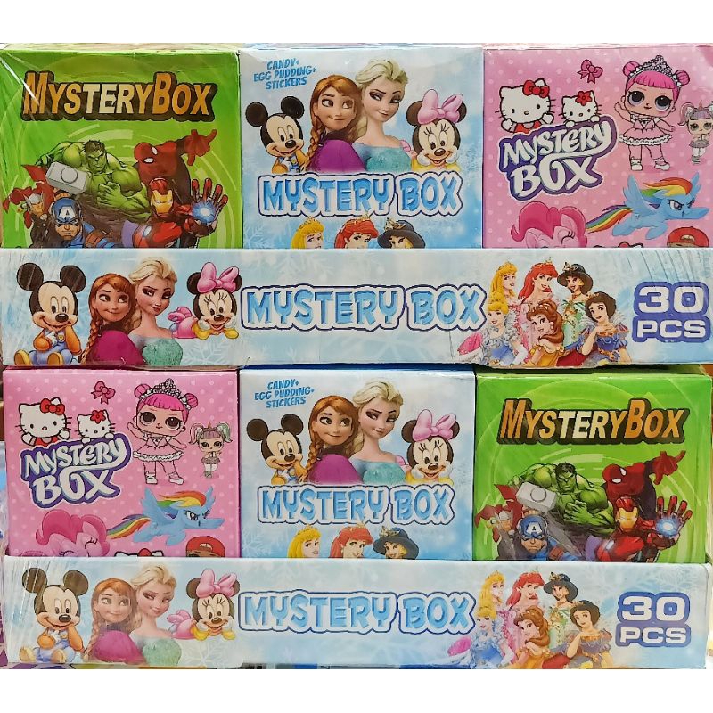 MYSTERY BOX | TOY W/ CANDY | 30 PIECES | Shopee Philippines