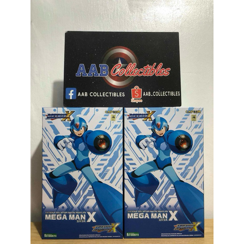 Capcom Kotubukiya Megaman X Megaman 1:12 Scale Full Action Plastic ...