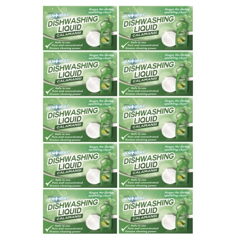 Dishwashing Liquid label per A4 calamansi | Shopee Philippines