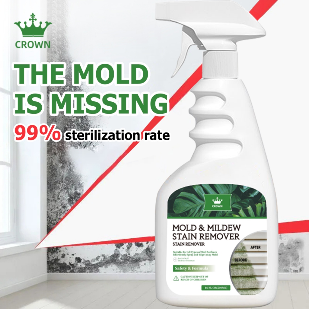 Mold Cleaner Anti Mold Spray Mold And Mildew Remover For Tile Deep Wall ...