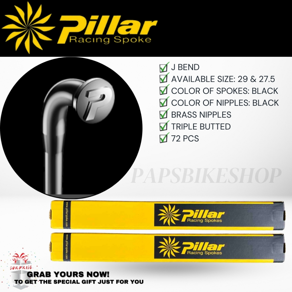 PILLAR SPOKES AND NIPPLES | Shopee Philippines