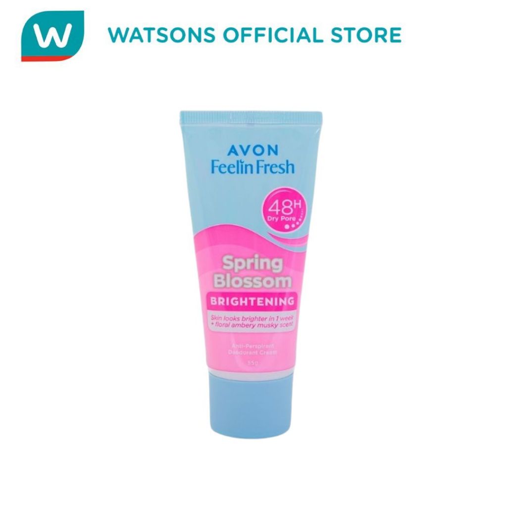 AVON Feelin Fresh Spring Blossom Quelch Anti-Perspirant Deodorant Cream ...