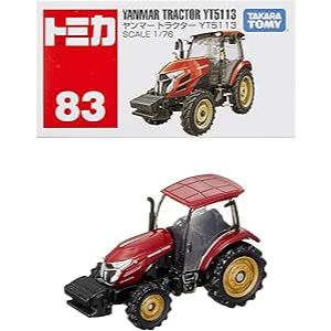 Tomica Takara Tomy YANMAR TRACTOR YT5113 #83 Toy Car Collectible ...