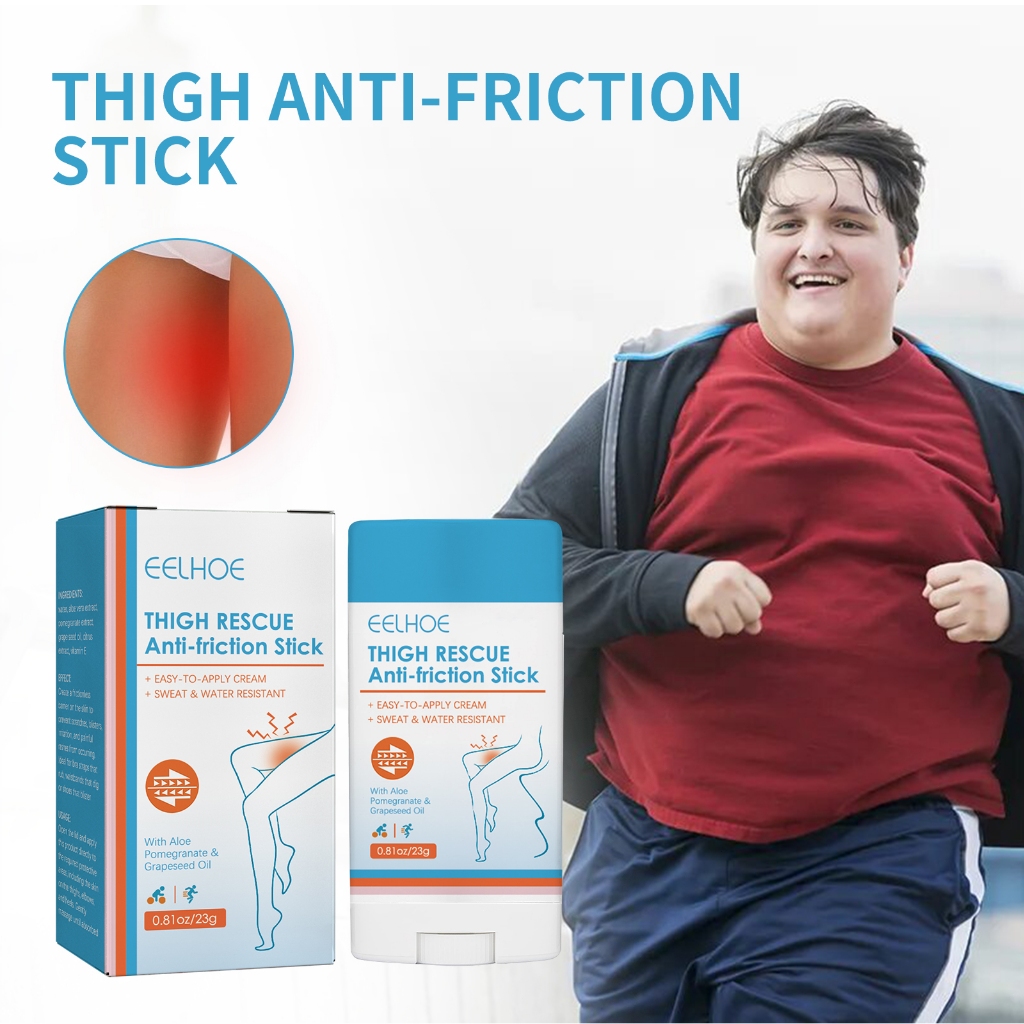 Thigh Rescue Anti-Chafe Stick Natural Aloe Anti Chafing Stick for Thigh ...