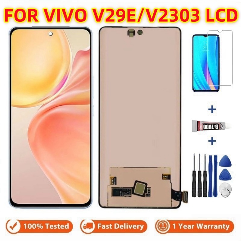 OLED Lcd For Vivo V29e V2303 LCD Display WithTouch Screen Support ...