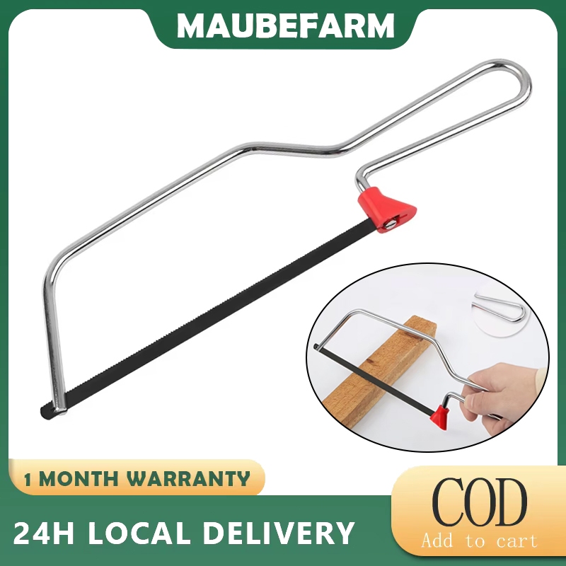 Spur Cutter Metal Saw DIY Hand Hacksaw with Blades / Pamputol ng Tahid ...