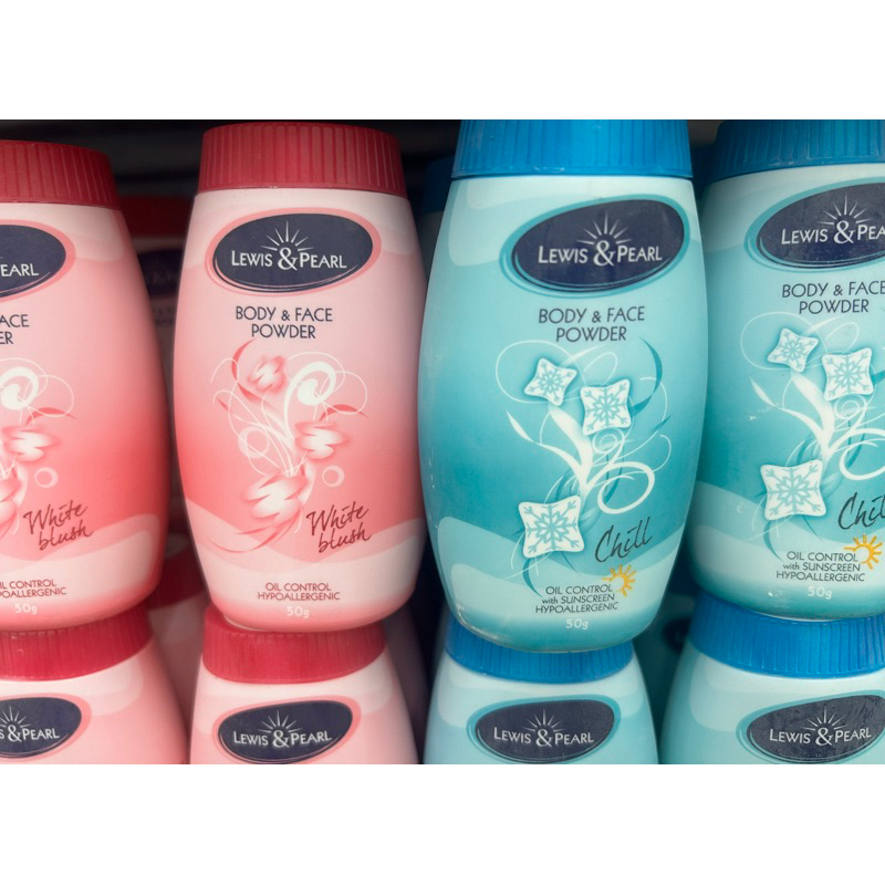 Lewis & Pearl Face and Body Powder 50g | Shopee Philippines