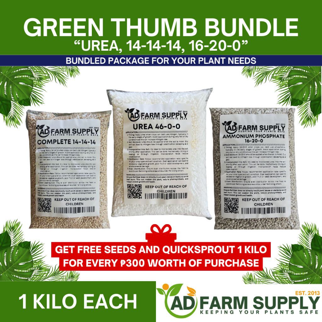 Green Thumb Bundle - Ultimate Fertilizer Package All-in-One Plant ...