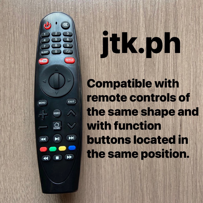 COBY End JOSON SMART TV Remote Compatible For Remote of the Same Shape ...