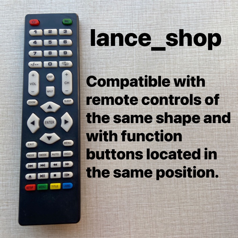 Astron Pensonic Ganzklar Megapro Basic LED TV REMOTE CONTROL | Shopee ...