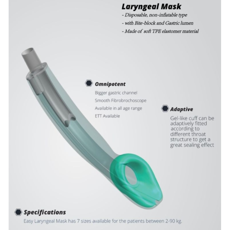 Laryngeal Mask Airway LMA i-gel alternative | Shopee Philippines