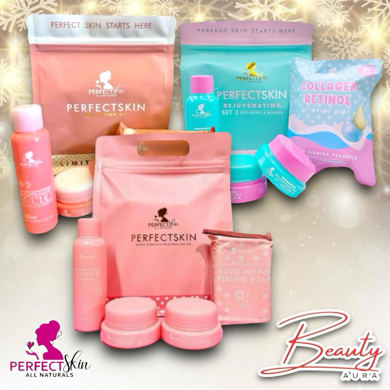 PERFECT SKIN EXTRA STRENGTH REJUVENATING SET | MELASMA SET | WHITENING ...