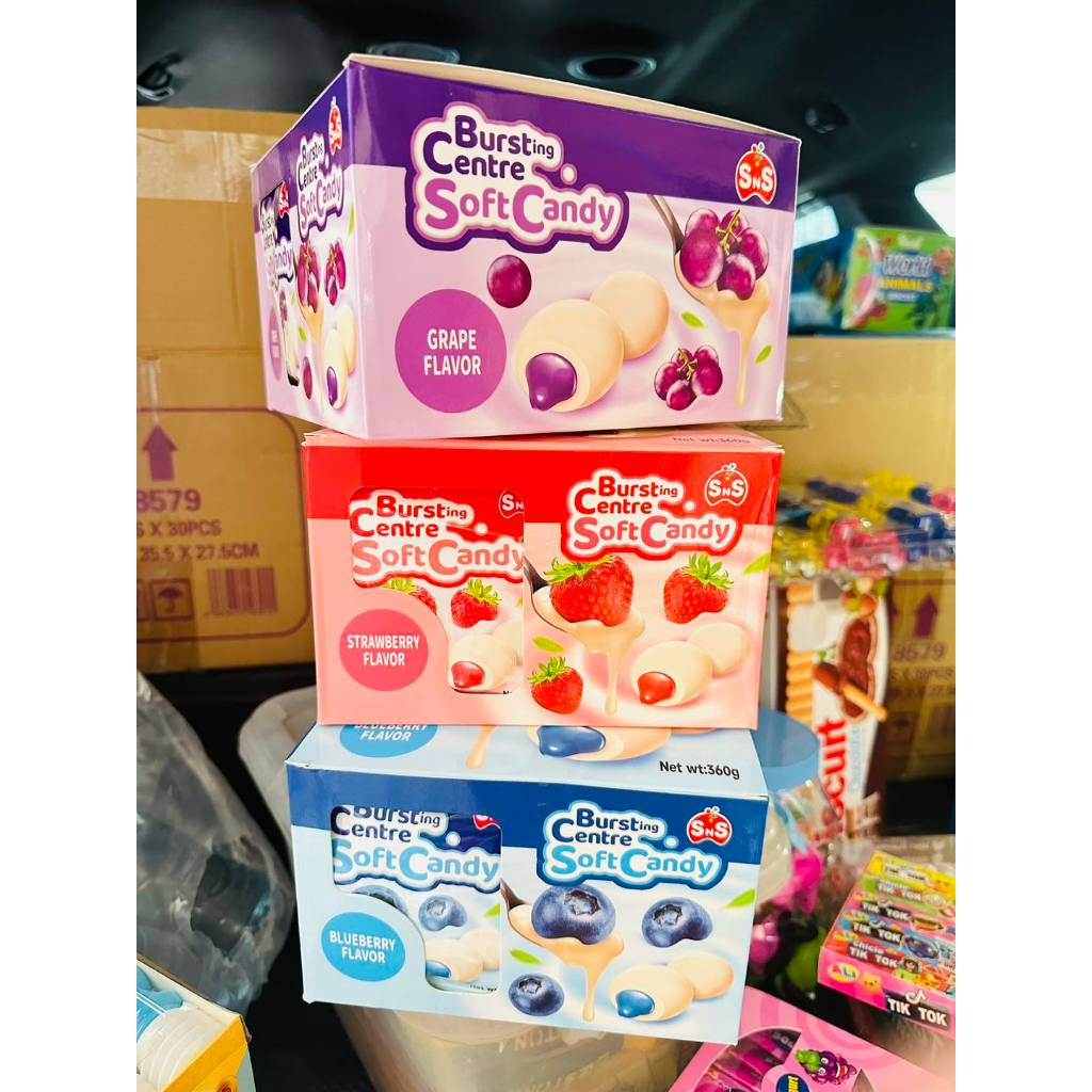 SnS Bursting Centre Soft Candy (12gx30Pcs) | Shopee Philippines