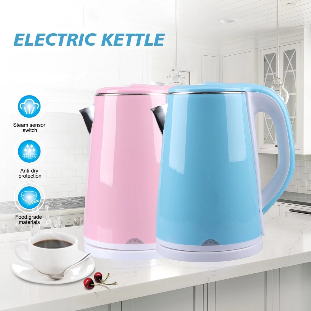 Kitchen 2.3L Stainless Steel Electric Water Kettle With Safety Auto-off ...