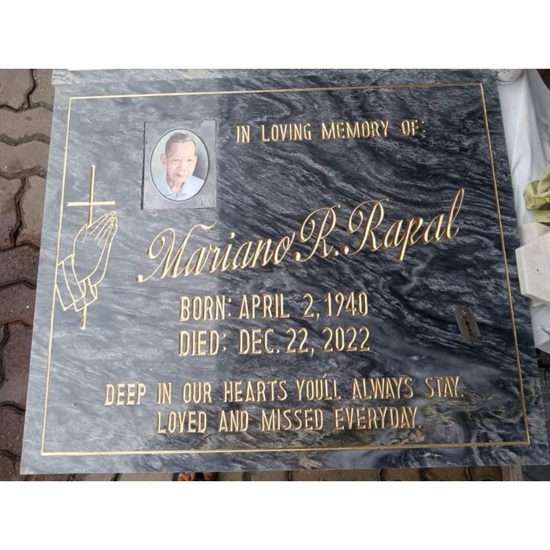 Marble Lapida standard size | Shopee Philippines