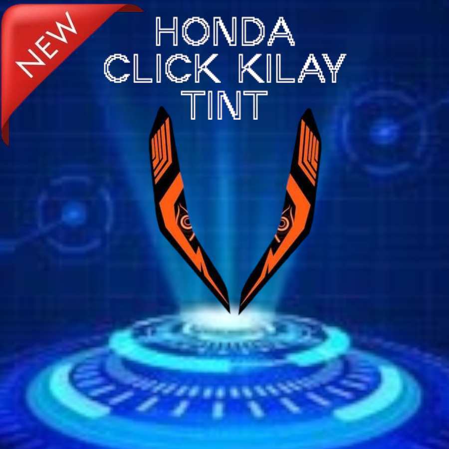 HONDA CLICK V2 V3 & V4 KILAY TINT STICKER TRANSPARENT/HONDA CLICK ...