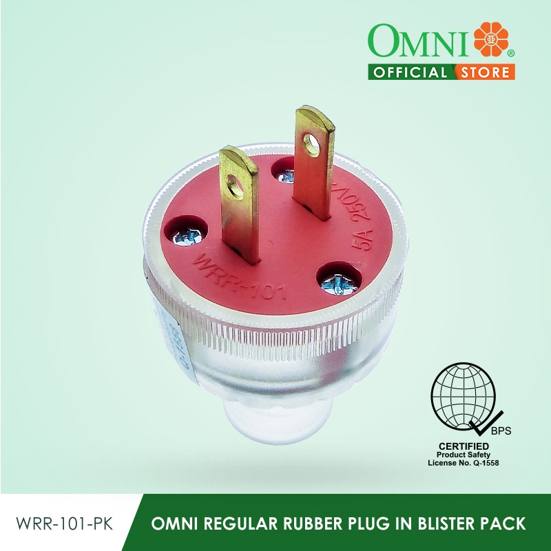 OMNI Regular Rubber Plug in Blister Pack - WRR-101-PK | Shopee Philippines
