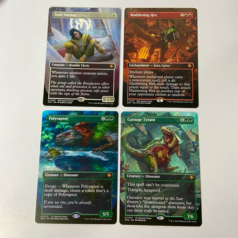 SOUL WARDEN MADDENING HEX POLYRAPTOR CARNAGE TYRANT | SPG SPECIAL GUEST ...