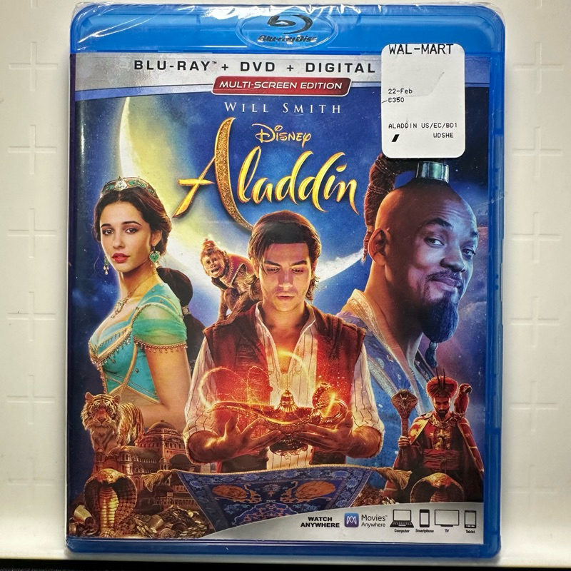 Aladdin Blu-ray Movie (Live-Action, Sealed And New) | Shopee Philippines