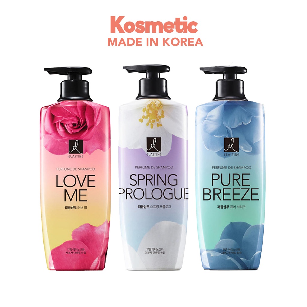 [ELASTINE] Perfume De Shampoo - 600ml | Shopee Philippines